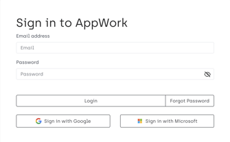 Sign In to the Admin Portal