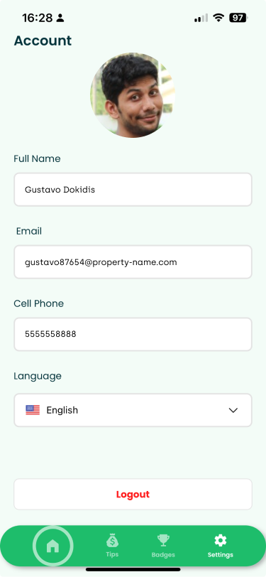 Customizing App Settings