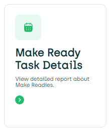 Reports: Make Ready Task Details