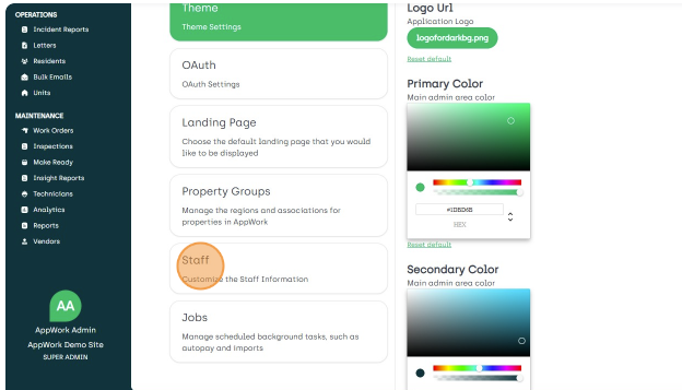 Create, Edit, and Deactivate Admin Profiles