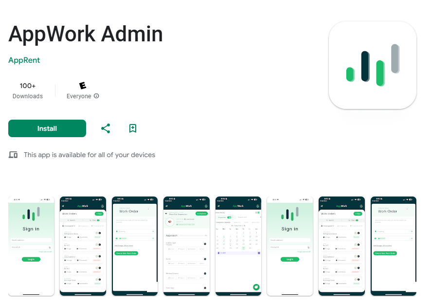 Installing and Signing Into the Admin App