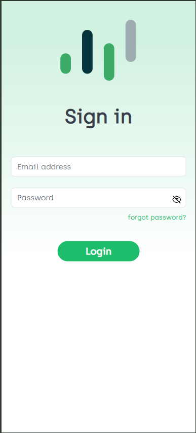 Installing and Signing Into the Admin App